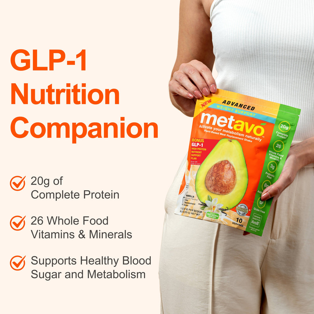 Skip Unhealthy Meals? GLP-1 Vanilla Replacement for Weight Loss | Metavo